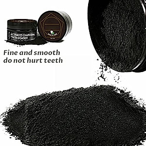 Tooth Care Tooth Powder Brightening Teeth Activated to Tooth Stains Yellow Tooth Washing Powder Natural Activated Tooth Powder