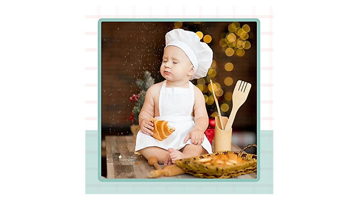 KHC-KHF Newborn Baby Chef Costume – Perfect for Photos