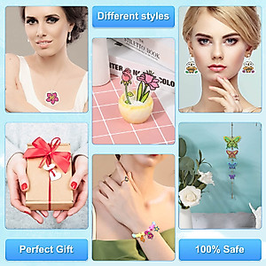 cridoz Shrinky Art Paper, 18Pcs Shrink Paper Sheets Shrink Plastic Film for Keychains and Creative Art Craft Marking