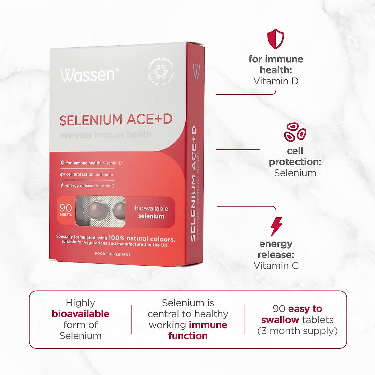 Selenium-Ace Tablets 90 Days