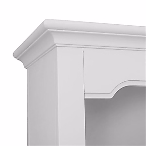 Tov Furniture Virginia Wood Entertainment Center for TVs up to 65" in White