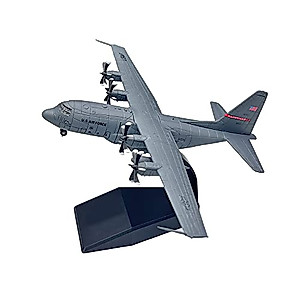 1/200 Scale US Lockheed C-130 Hercules Transport Aircraft Metal Model Diecast Plane Model for Collection or Gift