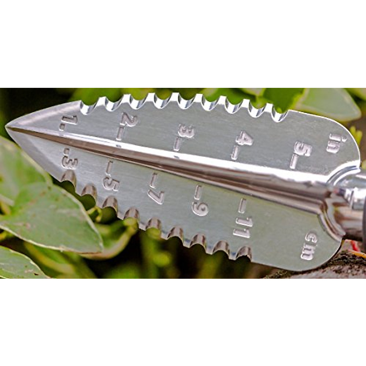 Garden Weasel Multi-Use Transplanter -Dig, Cultivate, Plant, & Weed with Ease – Features Triangular Blade, Dependable Aluminiron Construction, Non-Slip Comfort Grip & a