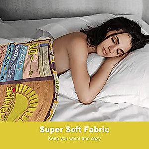 Love Letter to My Daughter Blanket, Gifts for Daughters from Mom, You are My Sunshine Throw Blanket for Daughter Birthday Anniversary, Sunflower Super Soft Fleece Blankets for Bed Travel 50x60inch