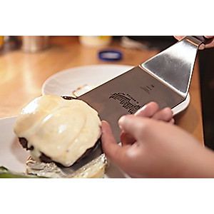 Mercer Culinary Hell's Handle Heavy Duty Turner/Spatula, 8 Inch x 4 Inch