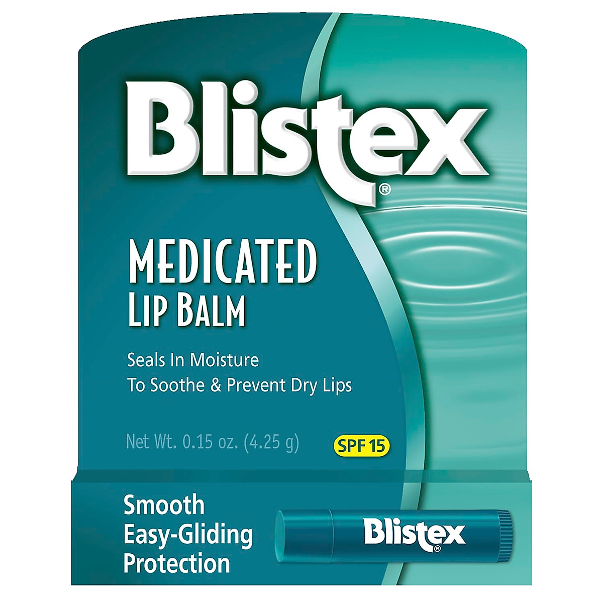 Blistex Medicated Lip Balm, 0.15 Ounce, (Pack of 24) – Prevent Dryness & Chapping, SPF 15 Sun Protection, Seals in Moisture, Hydrating Lip Balm, Easy Glide Formula for Full Coverage
