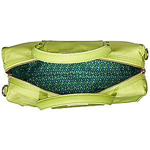 Vera Bradley Women's Preppy Poly Marlo Satchel Purse, Citrine, One Size