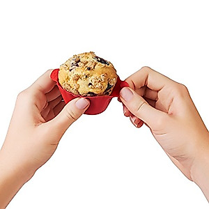 OXO Good Grips Silicone Baking Cups, Multicolor 3 oz.(Pack of 12)