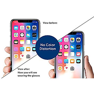 Sleep Savior ® Fitover Glasses - Anti-Blue & Green Blocking Glasses | Better Night Sleep & Reduce Eyestrain