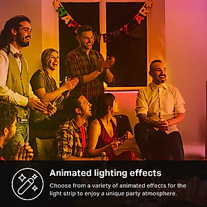 Kasa Smart LED Light Strip, 16.4ft WiFi, Works with Alexa, Google Home, SmartThings, High Brightness with 16 Million Colors, RGB, Grouping, Adjustable Length, Up to 25,000 Hours (KL400L5)