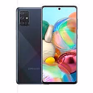 Samsung Galaxy A71 A715F, Dual SIM LTE, International Version (No US Warranty), 128GB, Prism Crush Black - GSM Unlocked