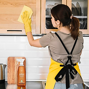 Method Daily Wood Cleaner 28oz Method Wood Polish 14 Oz, Daily Hardwood Cleaner Bundle with Microfiber Towel