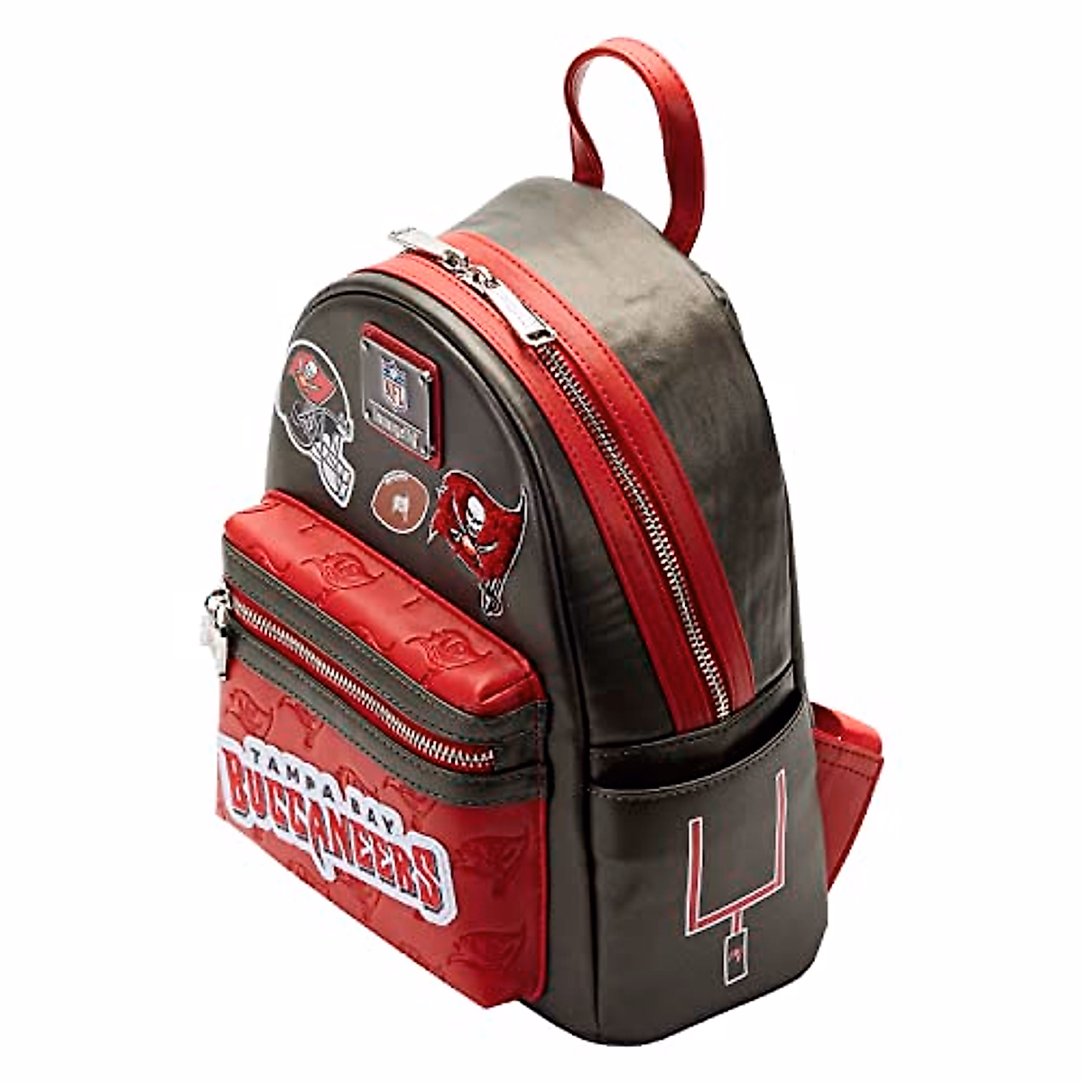 Loungefly NFL: Tampa Bay Buccaneers Backpack with Patches