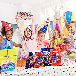 Pajean 100 Pcs Wars Favor Bags Party Bags Wars Goody Treat Bags Dart War Goodies Candy Bags for Dart War Birthday Party Baby Shower Supplies