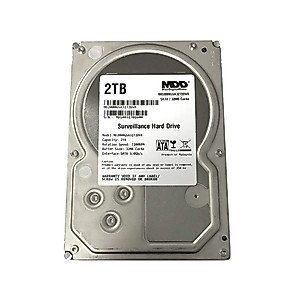 MaxDigitalData 2TB 32MB Cache 7200PM SATA 3.0Gb/s 3.5" Internal Surveillance CCTV DVR Hard Drive (MD2000GSA3272DVR) - w/2 Year Warranty (Renewed)