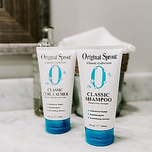 Original Sprout Classic Shampoo for All Hair Types, Sulfate Free and Vegan Shampoo, 4 oz. Bottle