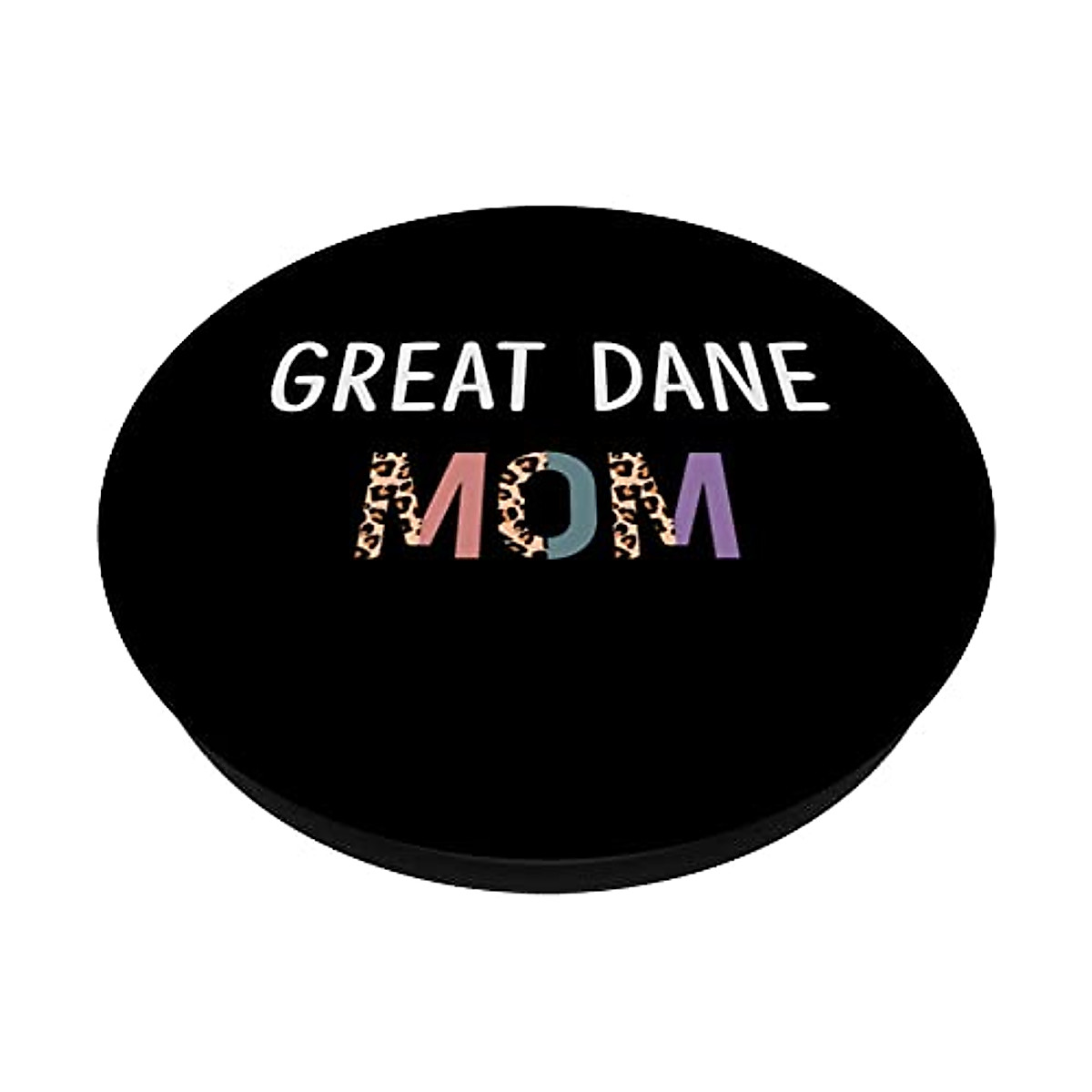 Great Dane Mom Funny Great Dane Dog Lover Gift Women PopSockets Swappable PopGrip