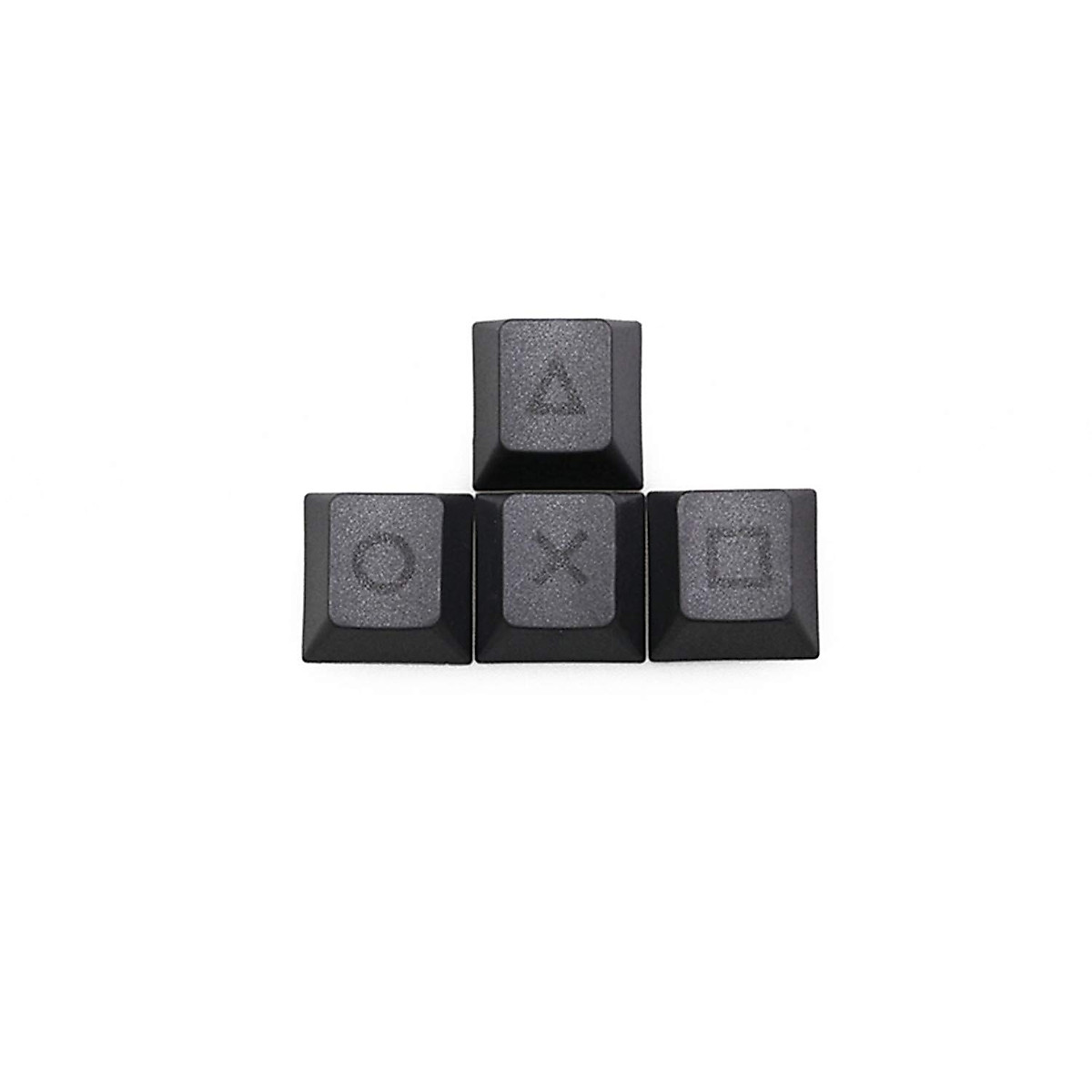Arrow WASD PS4 PBT Keycaps Dye-Sublimation R1 Direction Key Caps Cherry Profile Keyset for Cherry MX Switches Mechanical Gaming Keyboards (White 02)