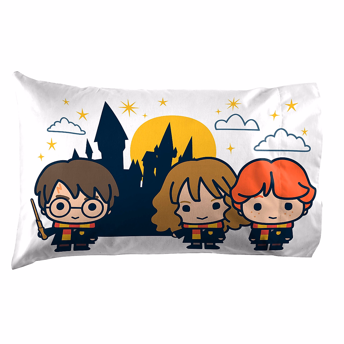 Harry Potter Hogwarts is My Home 3 Piece Twin Sheet Set (Offical Harry Potter Product)