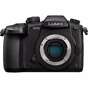 Panasonic Lumix DC-GH5 Mirrorless Micro Four Thirds Digital Camera 13PC Accessory Bundle – Includes 64GB SD Memory Card + More - International Version (No Warranty)