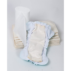 AppleCheeks Disposable, Flushable Diaper Liners, 100 Count, Unisex