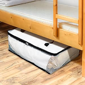 BOMOOMOO 3 Pcs Soft Folding Space Saving Storage Organization Bags for Garment, Bedding, Good Store Container for College Dorm, Bedroom, Apartment, Travelling, RV travel etc..