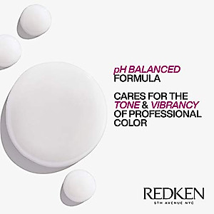 Redken Color Extend Magnetics Shampoo | For Color-Treated Hair | Gently Cleanses & Protects Color | With Amino Acid | Sulfate-Free | 10.1 Fl Oz (Pack of 1)