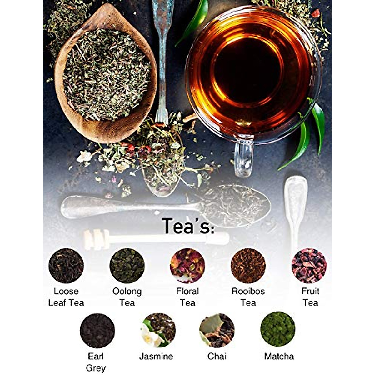 SAKI Large Porcelain Teapot, 48 Ounce Tea Pot with Infuser, Loose Leaf and Blooming Tea Pot - Red