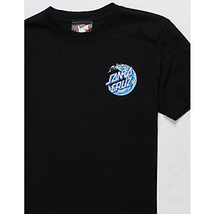 SANTA CRUZ x Pokémon Youth Midweight S/S T-Shirt Water Type 1 Skate Shirt, Black, Size: Medium