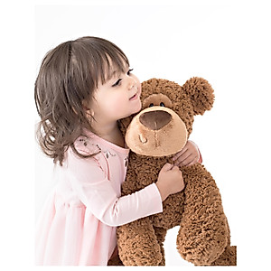 GUND Grahm Teddy Bear, Premium Stuffed Animal for Ages 1 and Up, Brown, 18”