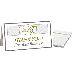 Avery Half-Fold Greeting Cards, Inkjet, 5.5 x 8.5, Matte White, Box of 30, Envelopes Included (8316)