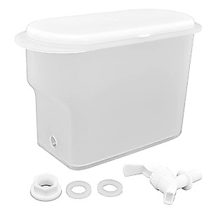 Plastic Drink Dispenser, Beverage Dispenser With Spigot, 3.5L Iced Juice Lemonade Dispenser For Party Daily Use, Milk Dispenser For Fridge Gallon, Small Water Dispensers