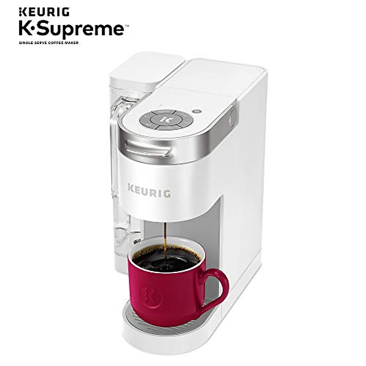 Keurig® K-Supreme Single Serve K-Cup Pod Coffee Maker, MultiStream Technology, White