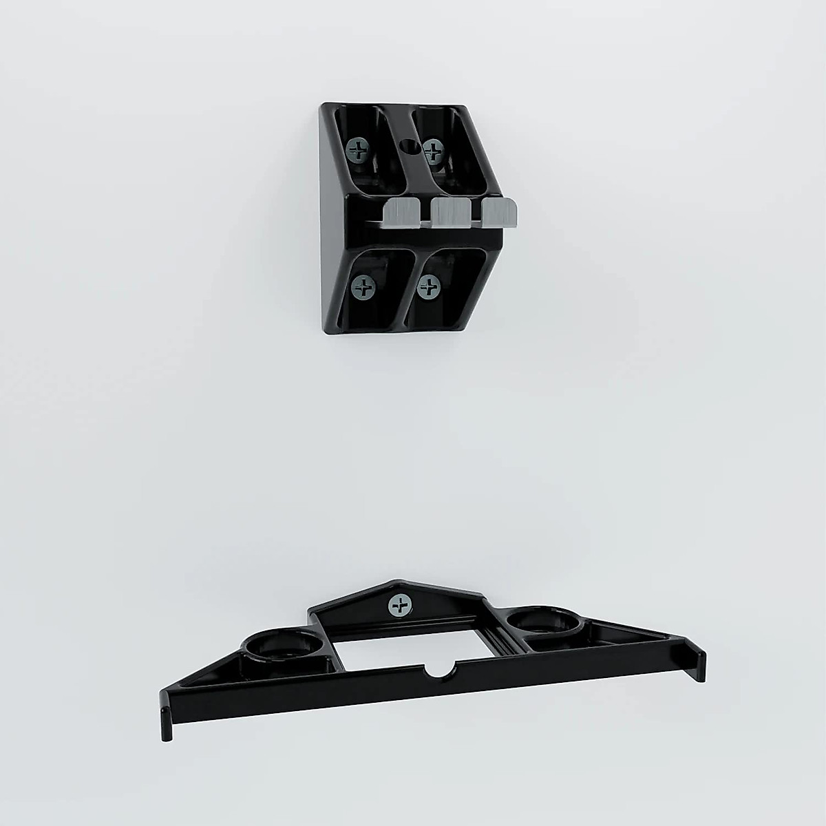 3D Cabin Xbox Series X Wall Mount Bracket Metal Floating Vertical Holder Hidden Stand for Console Black