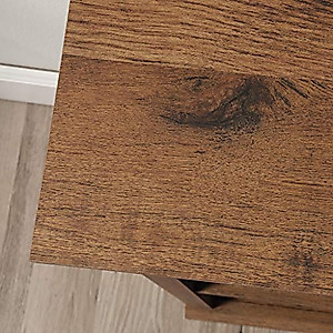 Sauder Miscellaneous Bookcase, L: 35.28" x W: 13.23" x H: 43.78", Vintage Oak finish