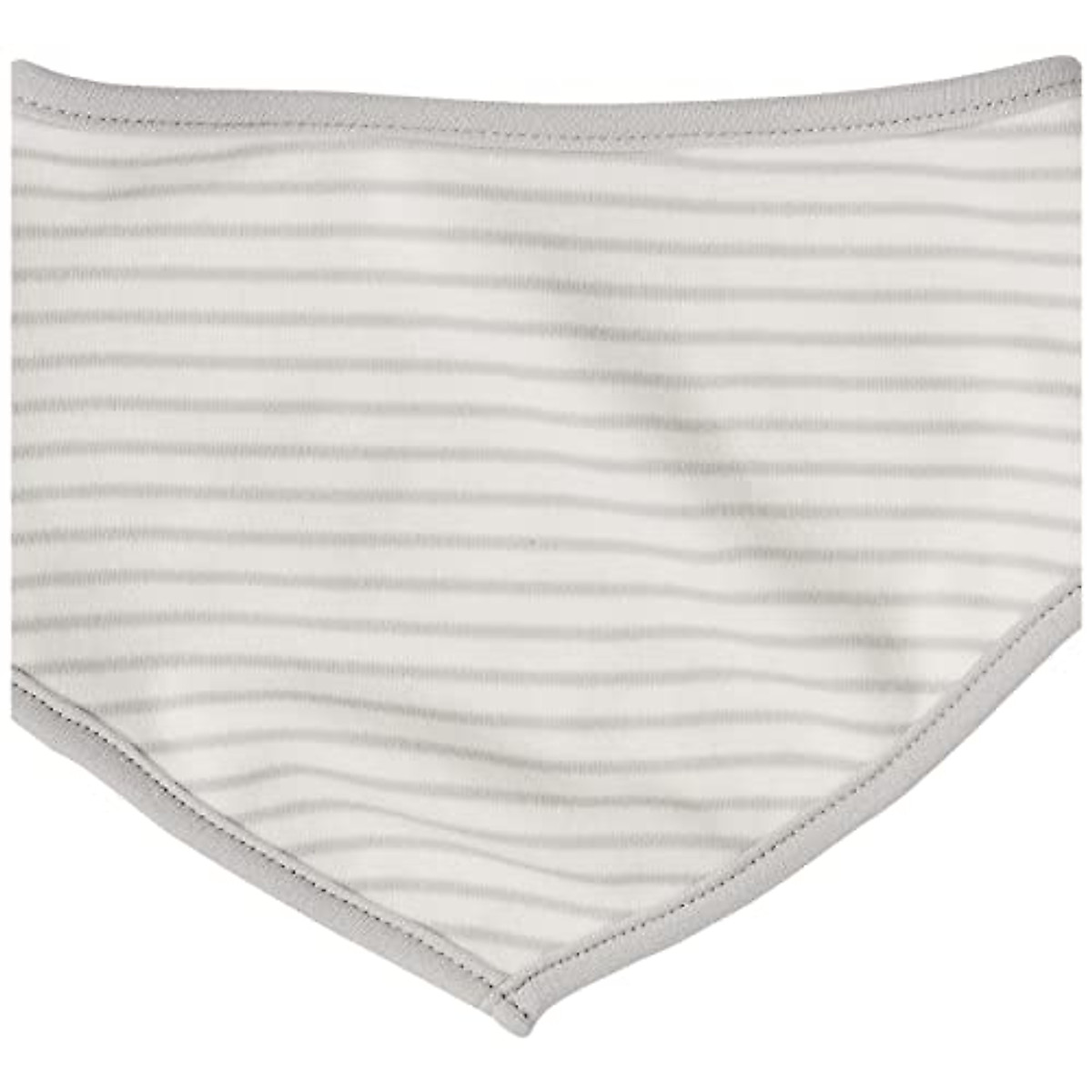 Amazon Essentials Unisex Kids' Bib Set, Pack of 6, Bunny/Carrots/Rugby Stripe/Stripe, One Size