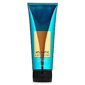 Bath and Body Works - Atlantic - Men's - 3 pc Bundle - Ultra Shea Body Cream, 2-in-1 Hair + Body Wash and Deodorizing Body Spray - (2020 Edition)