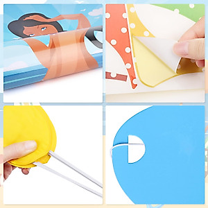 Lemicin Bridal Shower Games Pin The Pants On The Person with 36 Stickers Large Game Poster for Bachelorette Party Games Girls Night Party Games Birthday Party Game