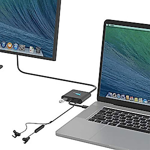 IMD-ULC362 Type C to HDMI to VGA Adapter