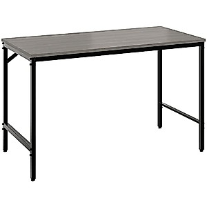 Safco Simple Gray Metal Work Desk
