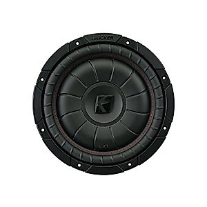 KICKER CompVT 10-Inch (25cm) Subwoofer, SVC, 2-Ohm, 350W