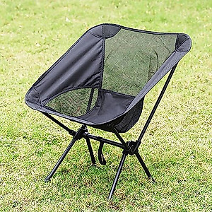 WAHOM Camping Chair, Lightweight Folding Hiking Chair for Outdoor Travel, Beach, Picnic, Festival, Hiking, Lightweight Backpacking