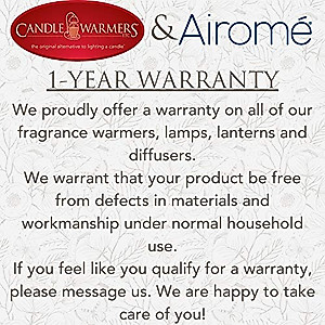 CANDLE WARMERS ETC. Fireplace Illumination Fragrance Warmer- Light-Up Warmer for Warming Scented Candle Wax Melts and Tarts to Freshen Room, Grey Hearthstone