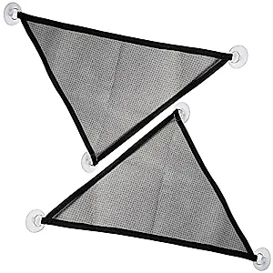 2 Pcs Bearded Dragon Lizard Hammock, Geckos Hammock, Breathable Mesh Reptile Hammock, Suitable for Iguanas, Anoles, Geckos, Snakes, Chameleon