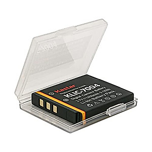 Kastar 2-Pack KLIC-7004 Battery and AC Wall Charger Replacement for Kodak KLIC-7004 K7004 Battery, Kodak K7700 Charger, Kodak Zi8, EasyShare V1233, EasyShare V1253, EasyShare V1273 Digital Camera