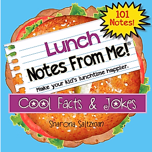 Notes From Me! Lunch Box Notes for Kids - Lunch Cool Facts & Jokes” - 101 tear-off Lunchbox Notes for Kids that Make Lunch Fun & Educational - Back to School Essentials - Holiday Gifts for Kids