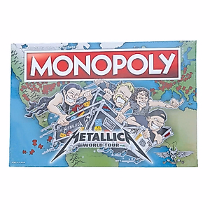 Metallica Monopoly World Tour Collectors Edition