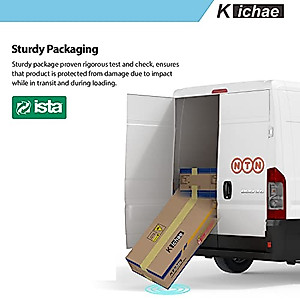 Kichae 30 Inch Farmhouse Apron Front Kitchen Sink Stainless Steel Single Bowl Kitchen Farm Sinks 30" Undermount Single Basin Farmer Sink