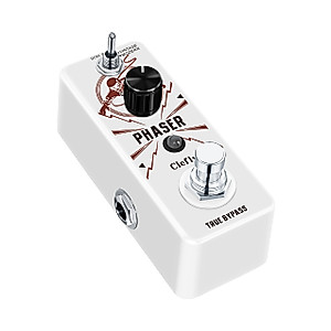 Clefly Guitar Phaser Effect Pedal Analog Phase Effect Pedal For Electric Guitar Bass True Bypass