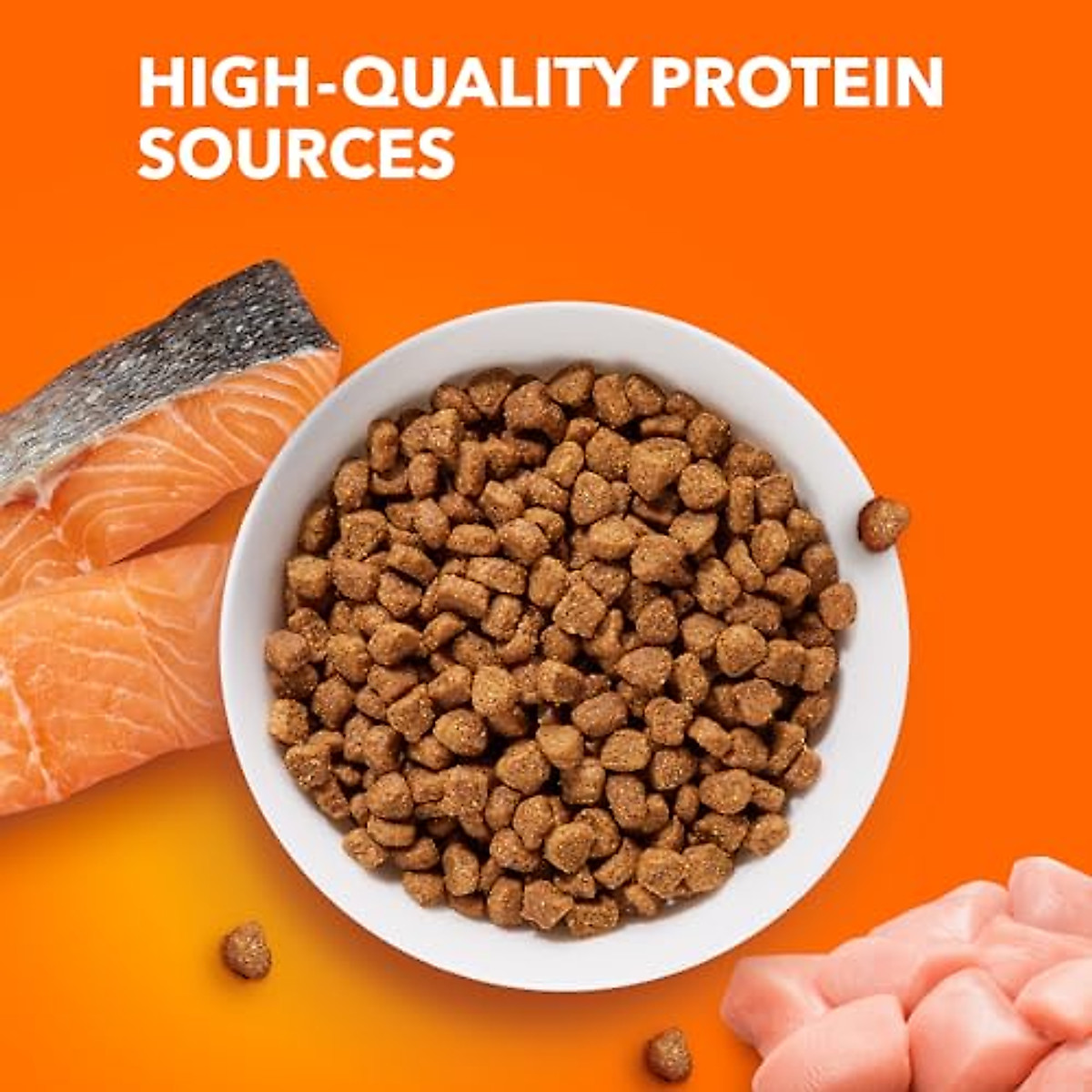 IAMS Proactive Health Adult Healthy Dry Cat Food with Salmon, 16 lb. Bag